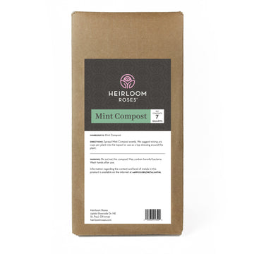 100% Natural Mint Compost – Heirloom Roses